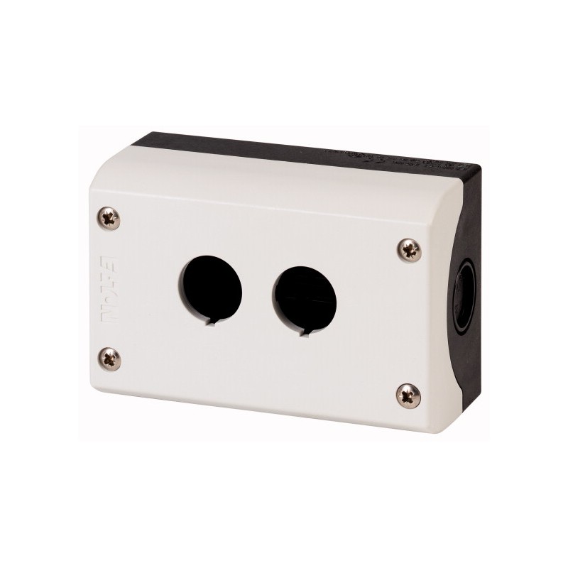 M22-I2 216537 M22-I2Q ELECTRIC Botonera de superficie Aislante 2 orificios | Lepsac