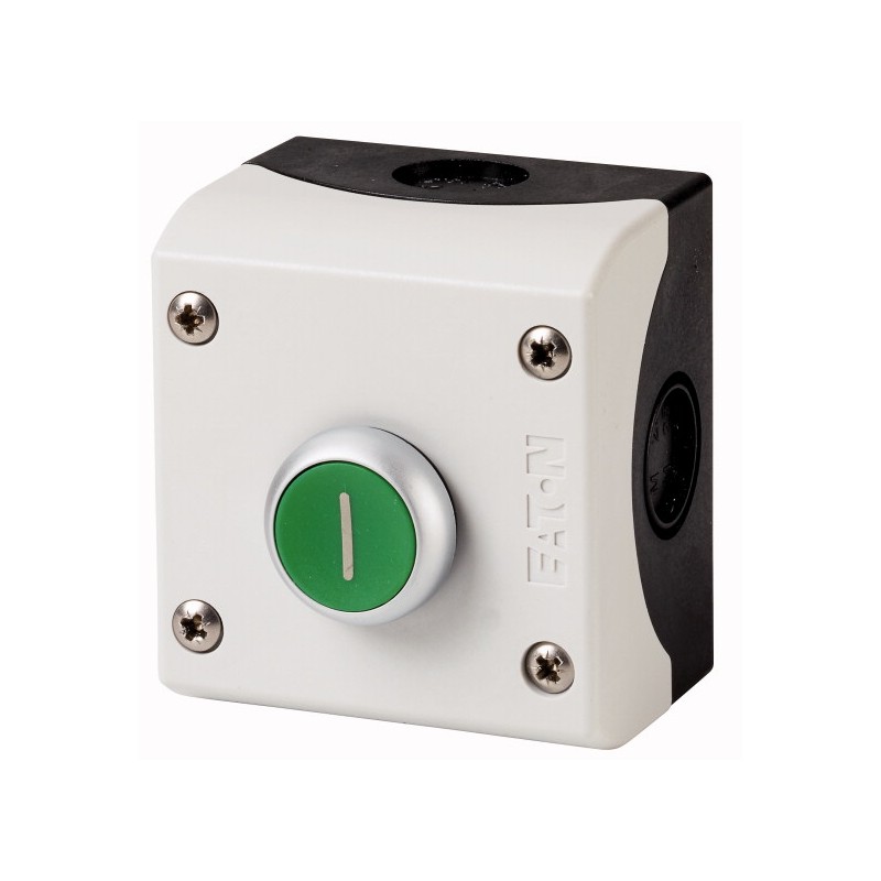 M22-D-G-X1/KC11/I 216522 M22-D-G-X1-KC11-IQ ELECTRIC Botonera completa Pulsador rasante Retorno ...