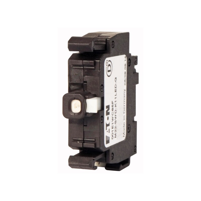 M22-SWD-K11LED-R 115975 M22-SWD-K11LED-RQ EATON ELECTRIC Elemento SmartWire-DT 1 NO + 1 NC 1 W ...
