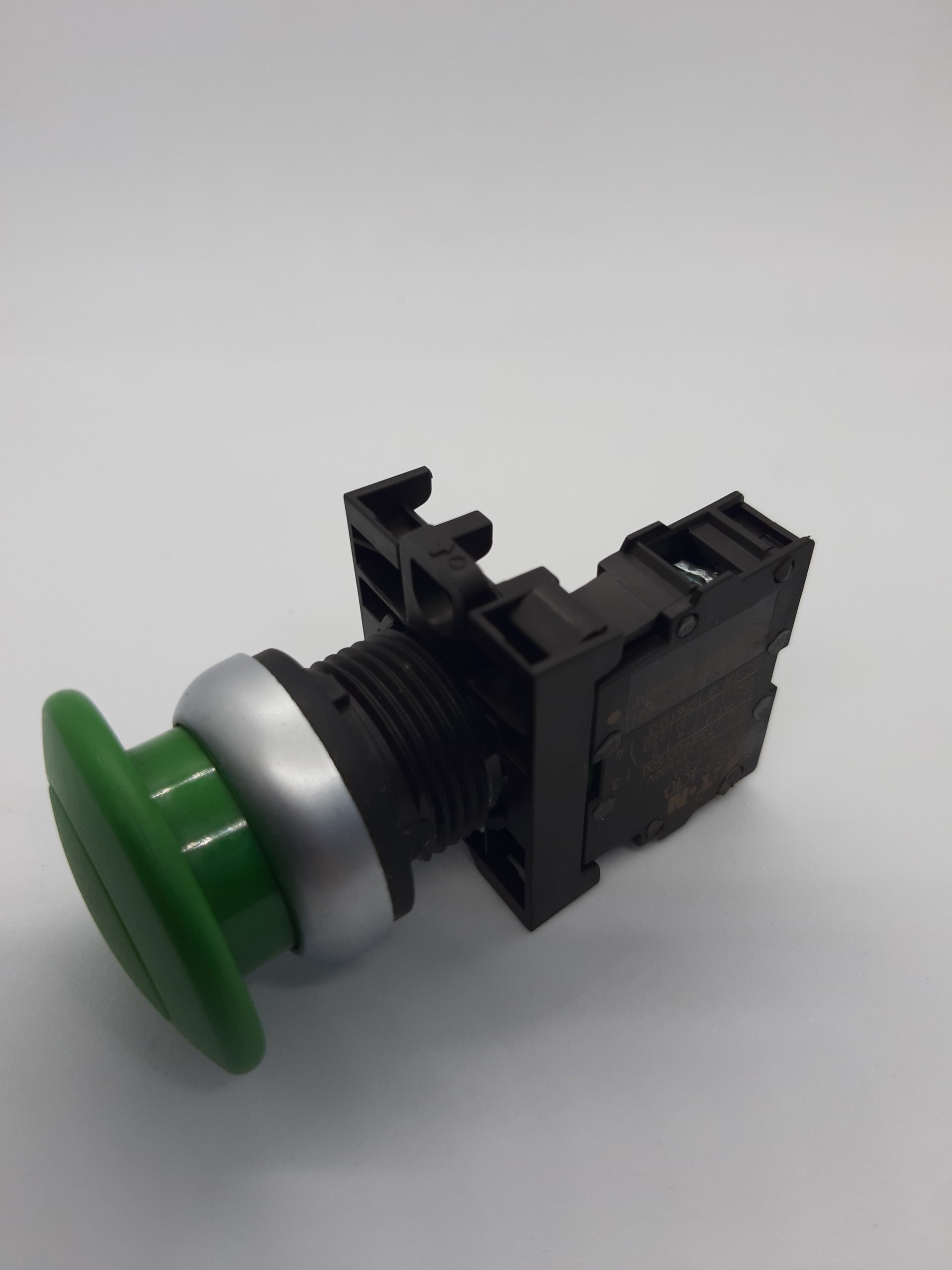 M22-DP-G/K10 210007 BOTON PULSADOR TIPO HONGO VERDE CON NA | Lepsac