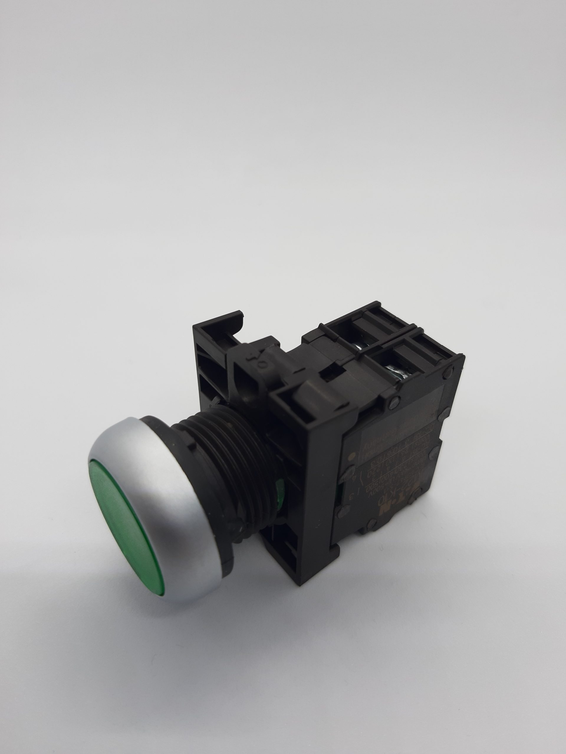 M22-DL-G/K10/230-G 210010 BOTON PULSADOR LUMINOSO VERDE, LED 110/220V CON NA | Lepsac