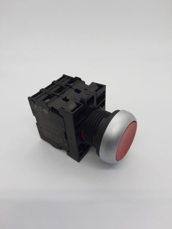 M22-WRLK-R/K11-R 210022 SELECTOR LUMINOSO ROJO 2 POSICIONES (0-I) 12/24V NA+NC | Lepsac