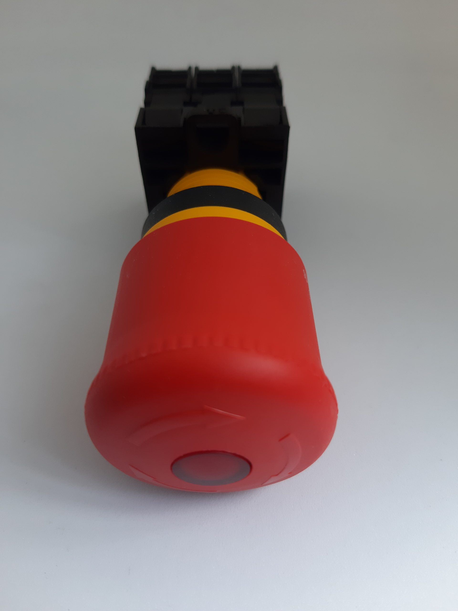 M22-PVLT/K11/230R 210044 CABEZA BOTON PULSADOR DE EMERGENCIA LUMINOSO ROJO 110 VAC 1NA + 1NC ...