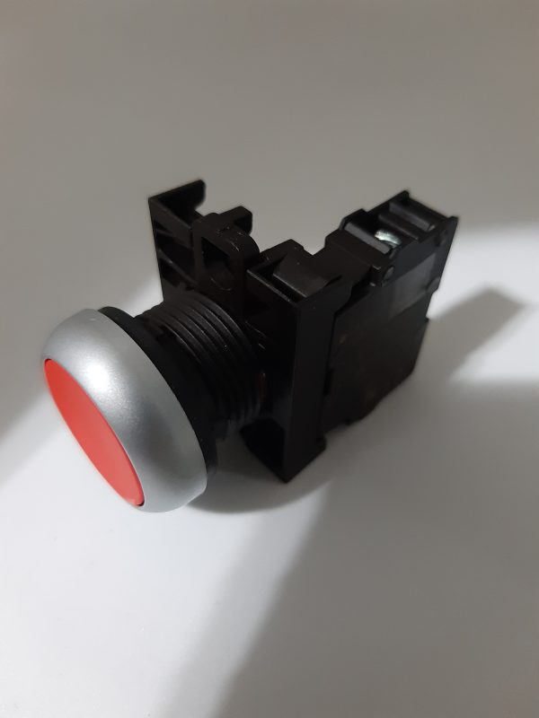 M22-D-R/K10 210080 CABEZA/BOTON PULSADOR ROJO CON 1NA | Lepsac