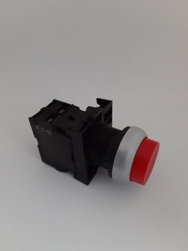 M22-DLH-R/K01/230-R 910011 PULSADOR LUMINOSO ROJO, LED 110/220V CON 1 NC | Lepsac